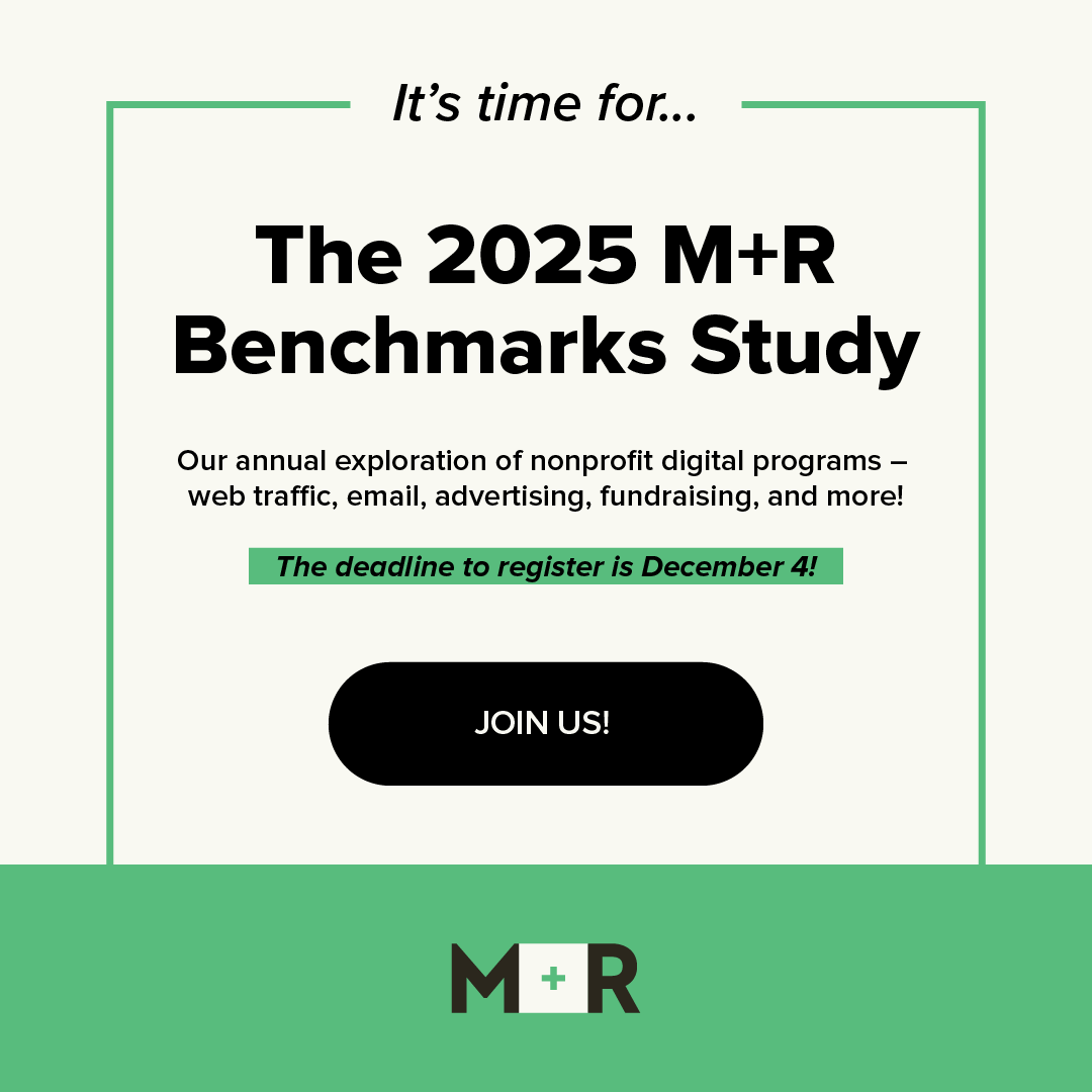 To do: sign up for Benchmarks 2025! – M+R